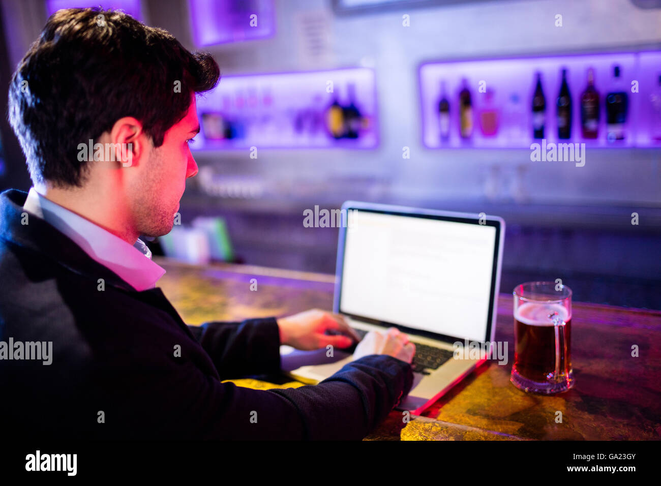 High counter table hi-res stock photography and images - Alamy