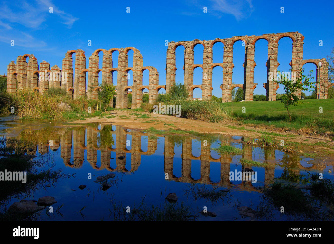 Merida, Los Milagros Aqueduct, Los Milagros Roman aqueduct , Aqueduct ...