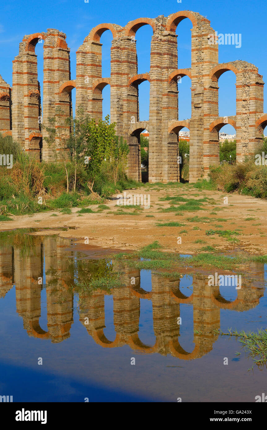 Merida, Los Milagros Aqueduct, Los Milagros Roman aqueduct , Aqueduct ...