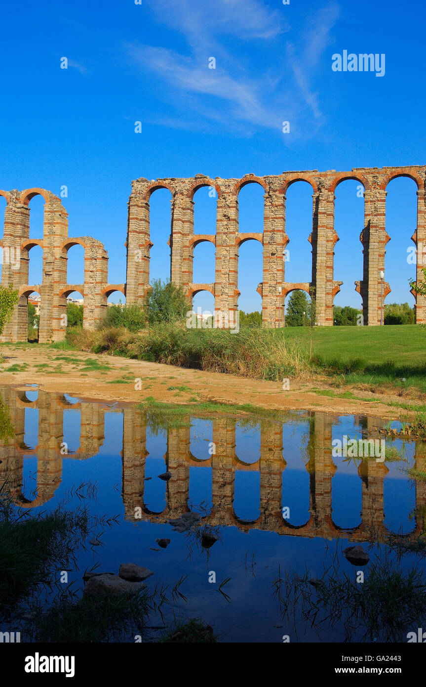 Merida, Los Milagros Aqueduct, Los Milagros Roman aqueduct , Aqueduct ...