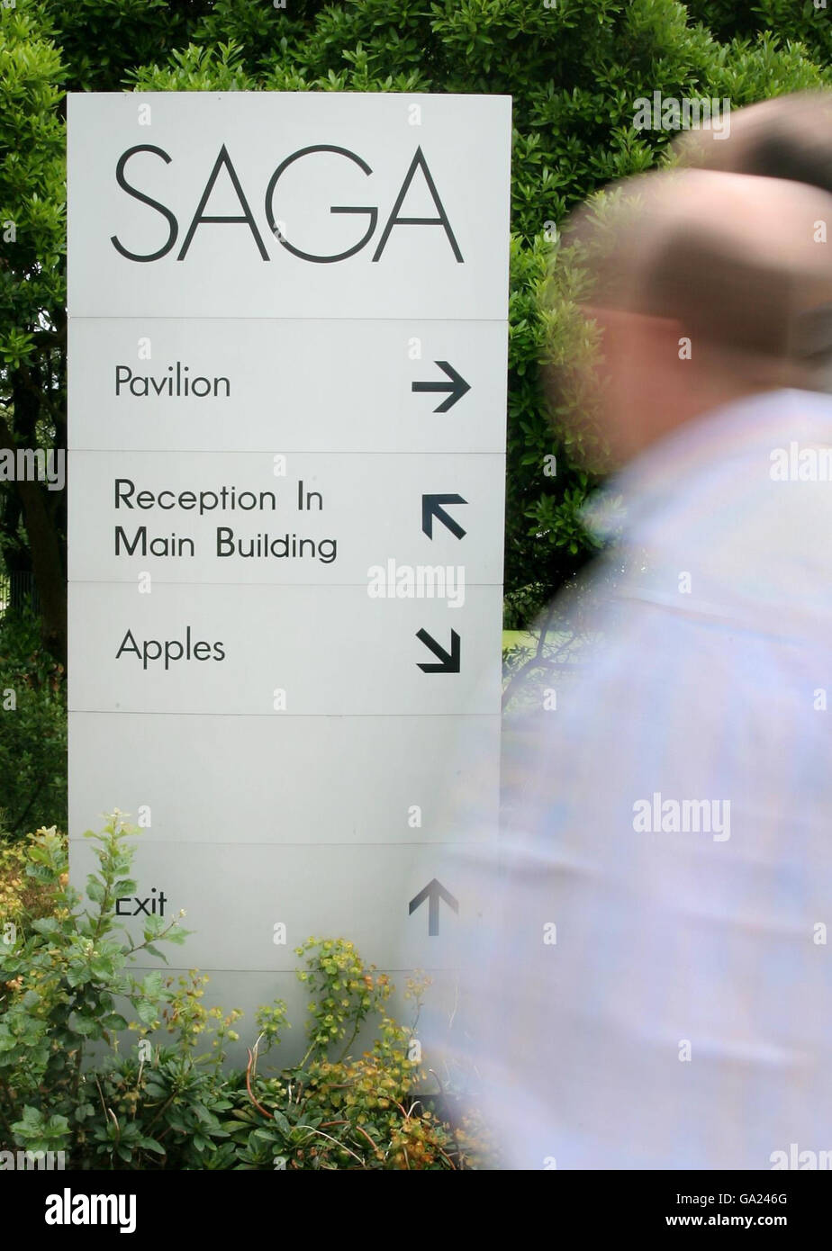 General view of saga in sandgate hi-res stock photography and images ...