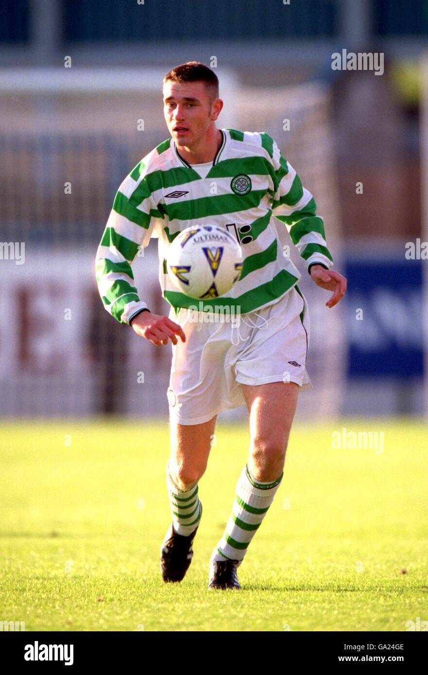 Scottish Soccer - Friendly - Stirling Albion v Celtic Under 21's Stock ...
