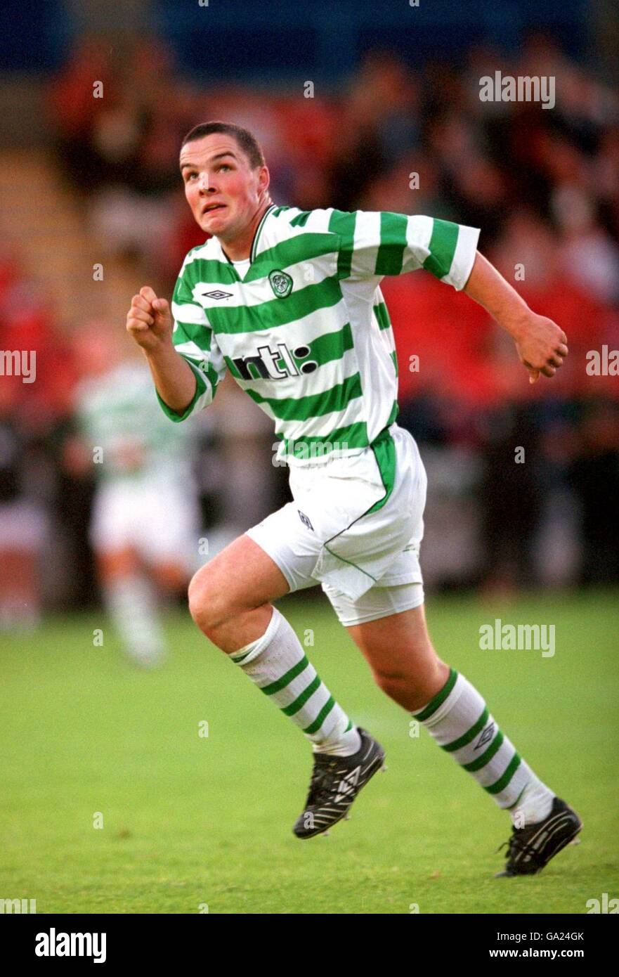 Scottish Soccer - Friendly - Stirling Albion v Celtic Under 21's Stock ...