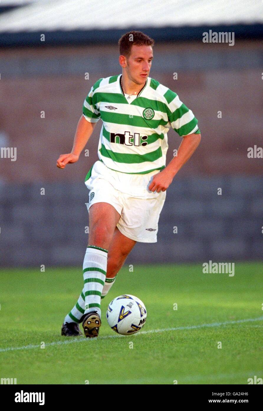 Scottish Soccer - Friendly - Stirling Albion v Celtic Under 21's Stock ...