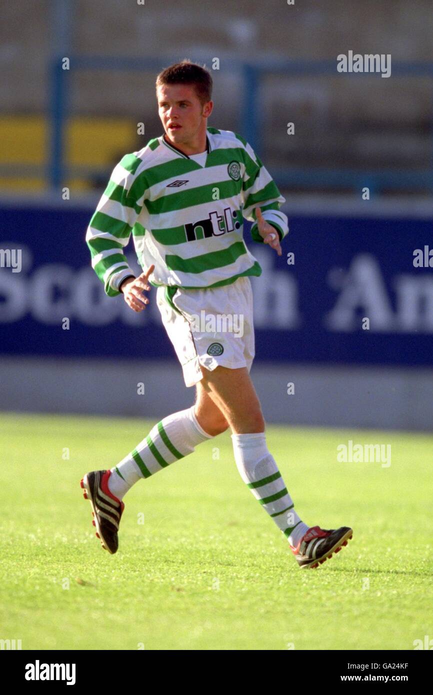 Scottish Soccer - Friendly - Stirling Albion v Celtic Under 21's Stock ...