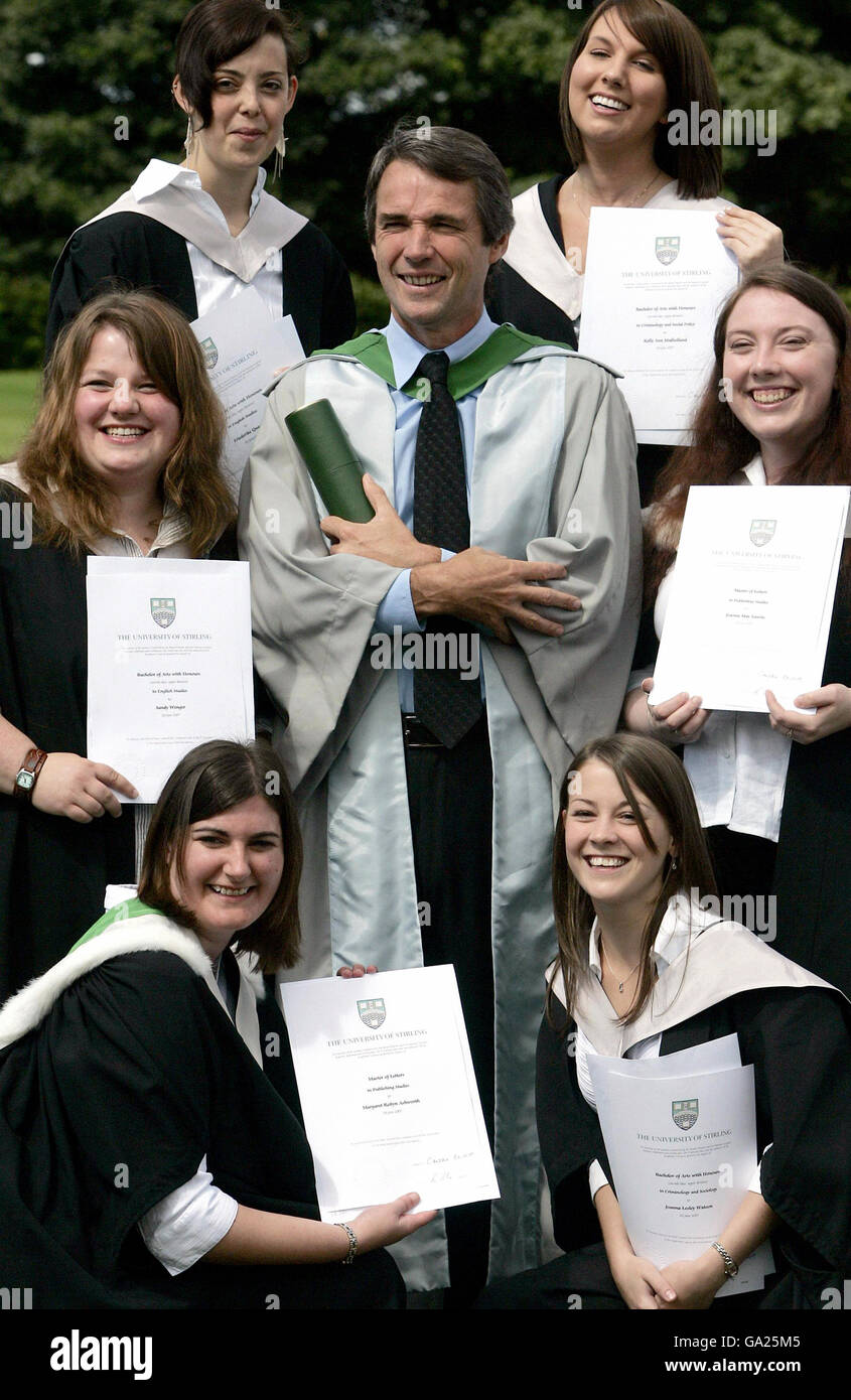 University of Stirling graduates with former Liverpool and Scotland ...