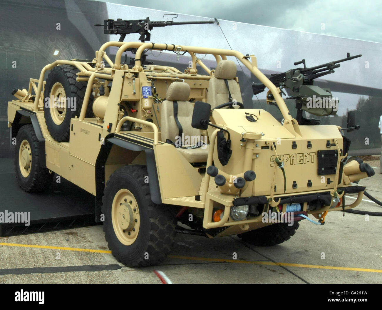 Jeep mounted gun hi-res stock photography and images - Alamy
