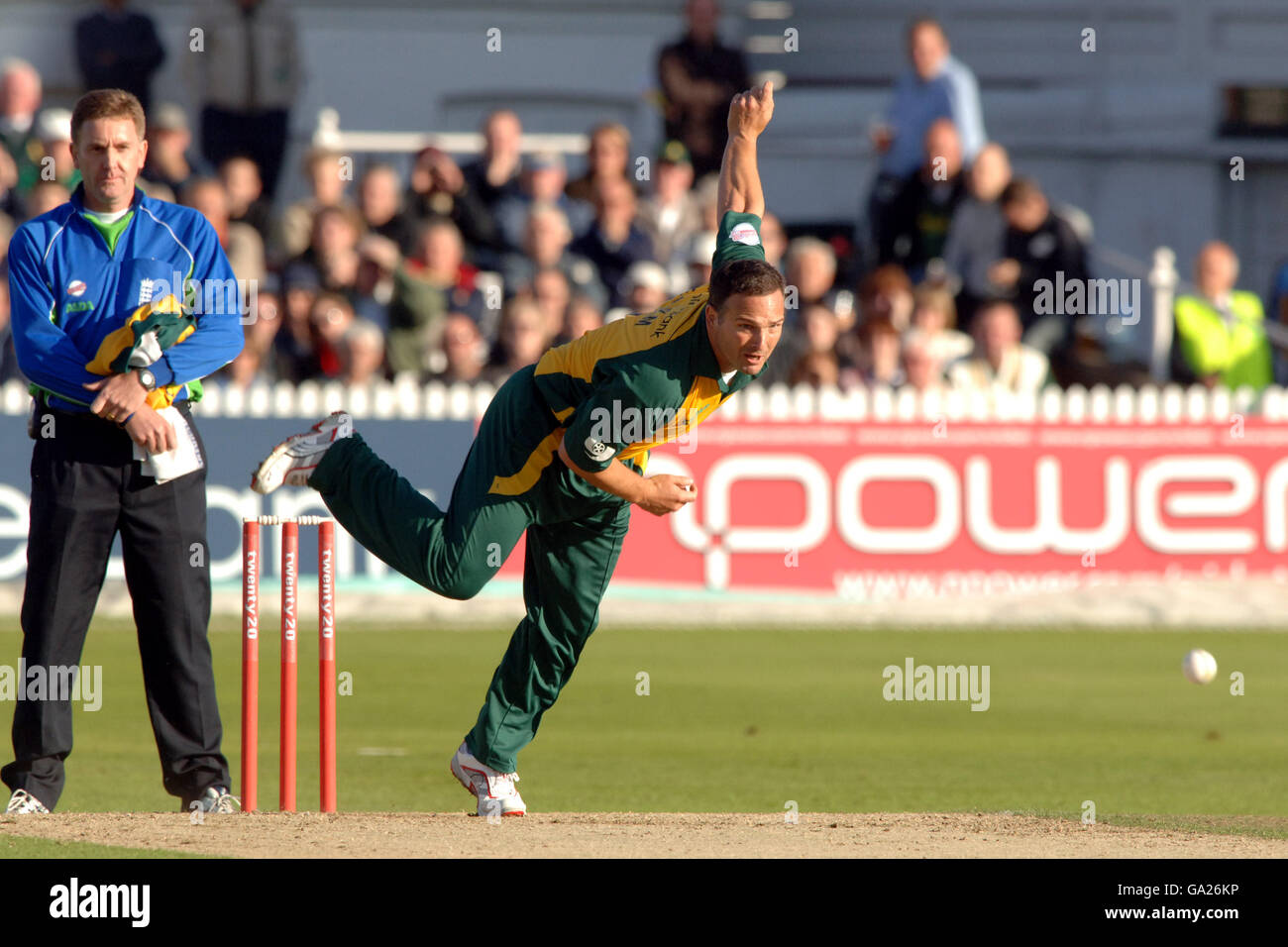 Nottinghamshires mark ealham in action hi-res stock photography and ...