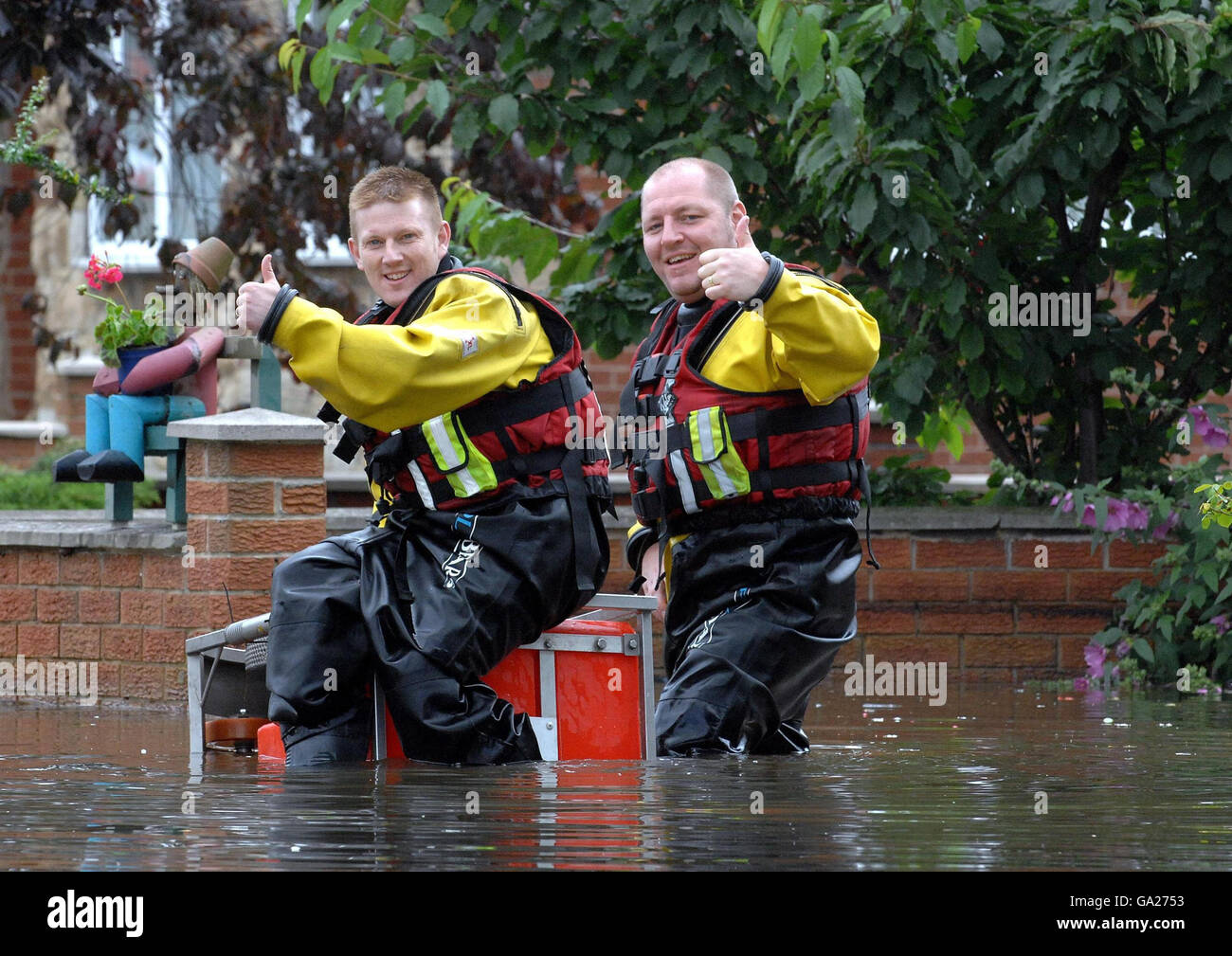 High Volume pumps help reduce flood misery. Firefighters continue to ...