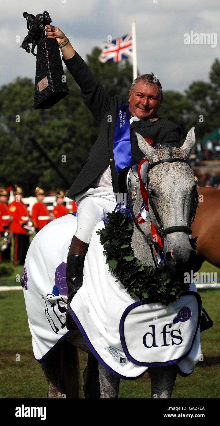 Equestrian - DFS Derby - Hickstead. Geoff Billington on board ...