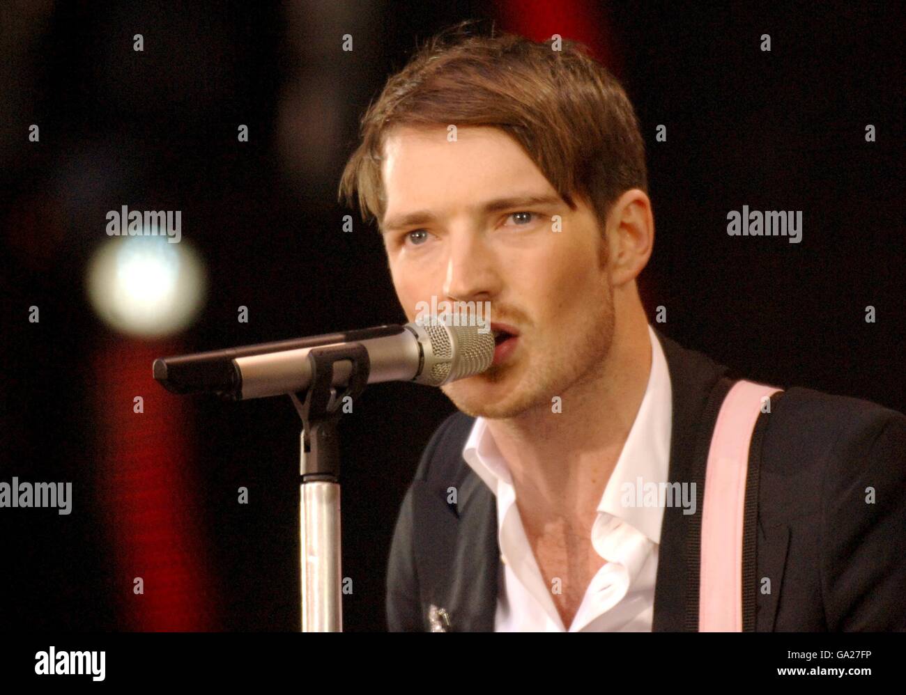 The Feeling perform during the charity concert in memory of Diana ...