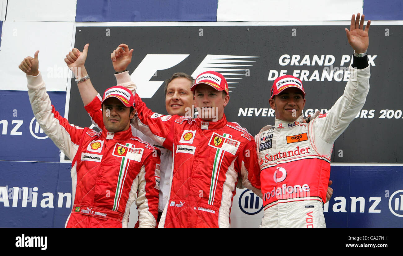 Formula One Motor Racing - French Grand Prix - Race - Magny Cours Stock ...