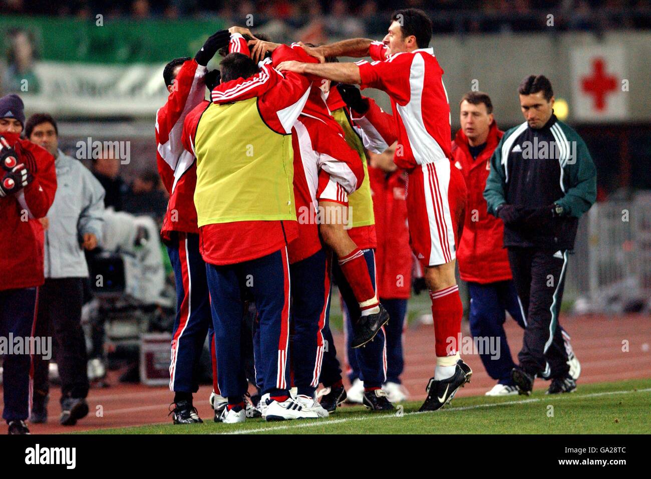 International Soccer - World Cup 2002 European Playoff - First Leg ...