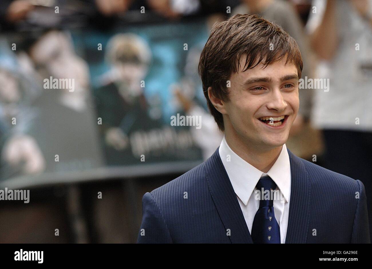 Daniel Radcliffe arrives for the UK Premiere of Harry Potter And The ...