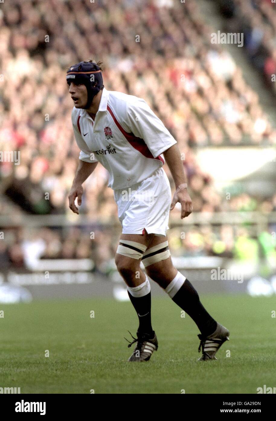 Rugby Union - Cook Cup - England v Australia. Danny Grewcock, England ...