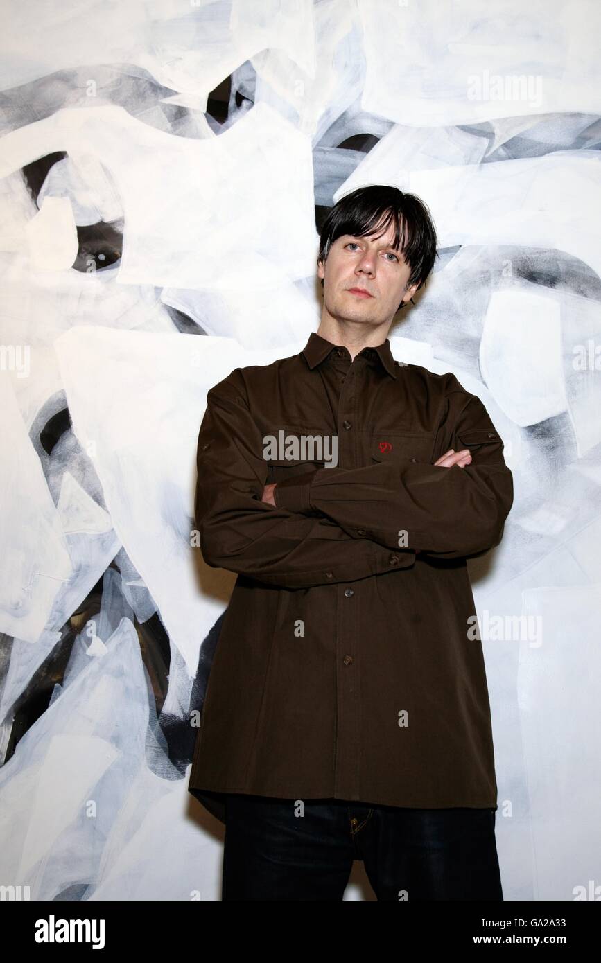 Former member of The Stone Roses turned artist John Squire at the ...