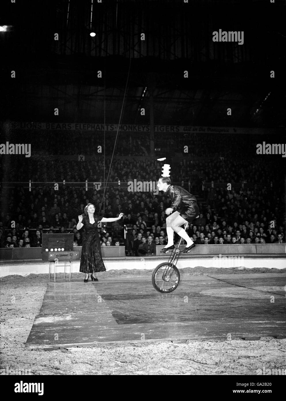 Bertram mills circus Black and White Stock Photos & Images - Alamy