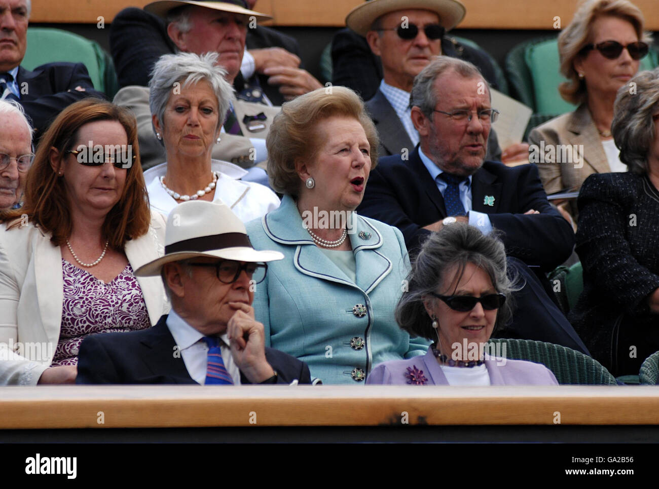 Wimbledon Thatcher High Resolution Stock Photography and Images - Alamy