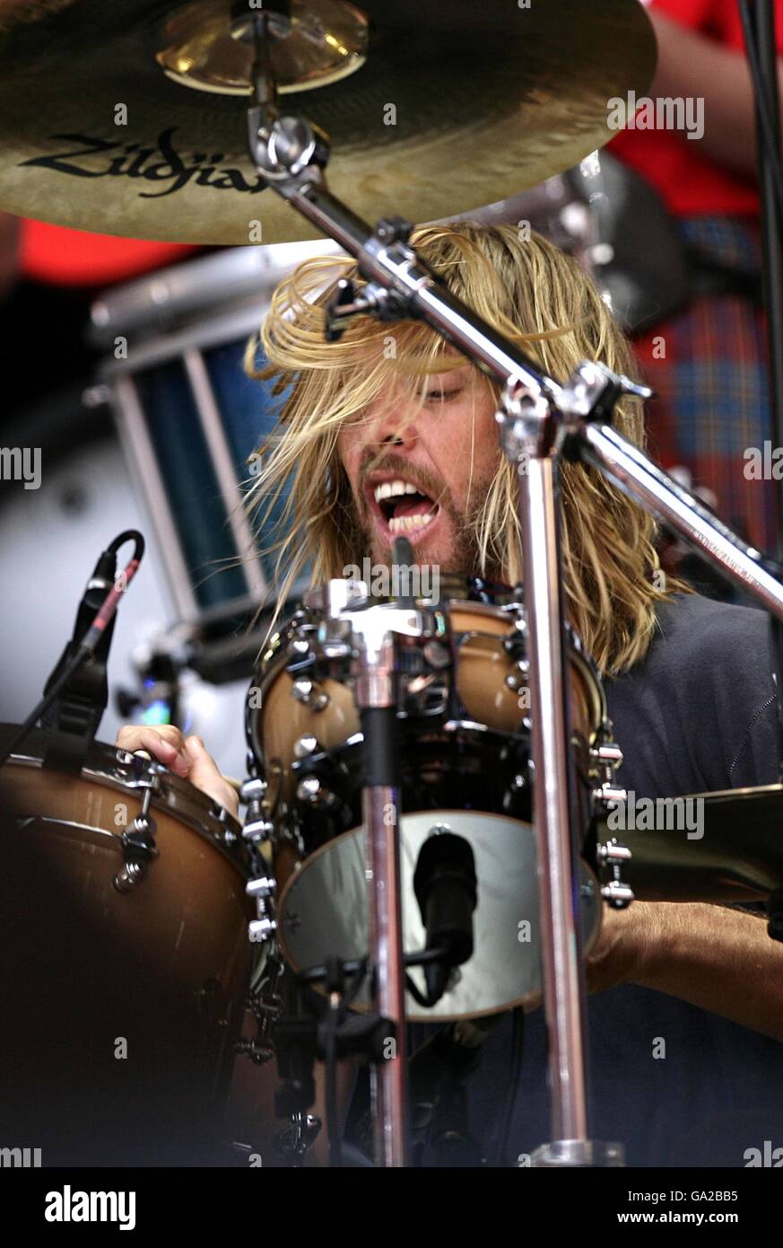 Live Earth Concert - London Stock Photo - Alamy