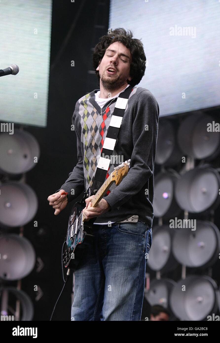 Live Earth Concert - London Stock Photo - Alamy