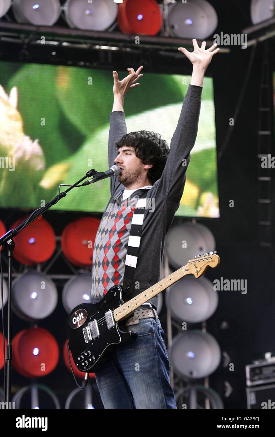 Live Earth Concert - London Stock Photo - Alamy