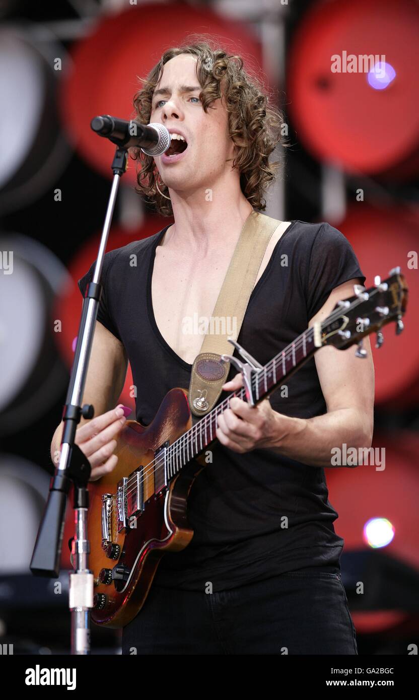 Live Earth Concert - London Stock Photo - Alamy