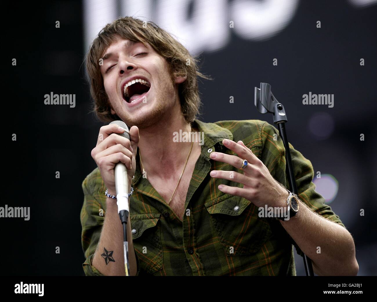 Live Earth Concert - London Stock Photo - Alamy
