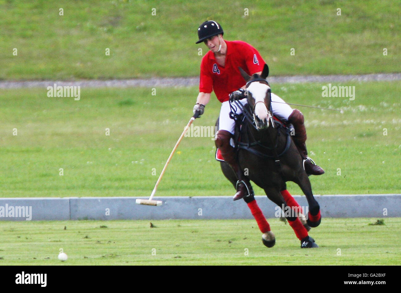 Charity polo match coworth park hi-res stock photography and images - Alamy