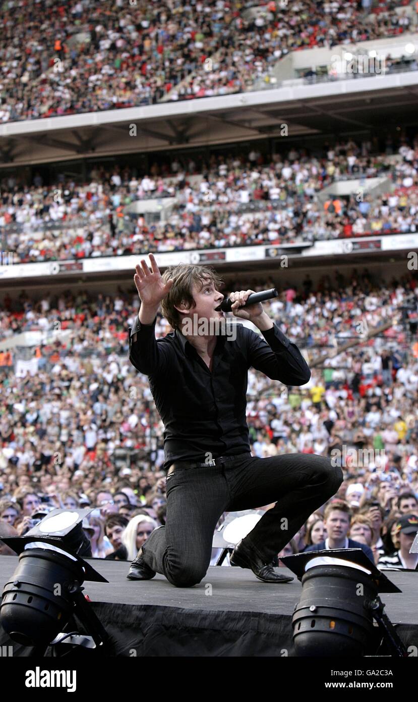 Live Earth Concert - London Stock Photo - Alamy