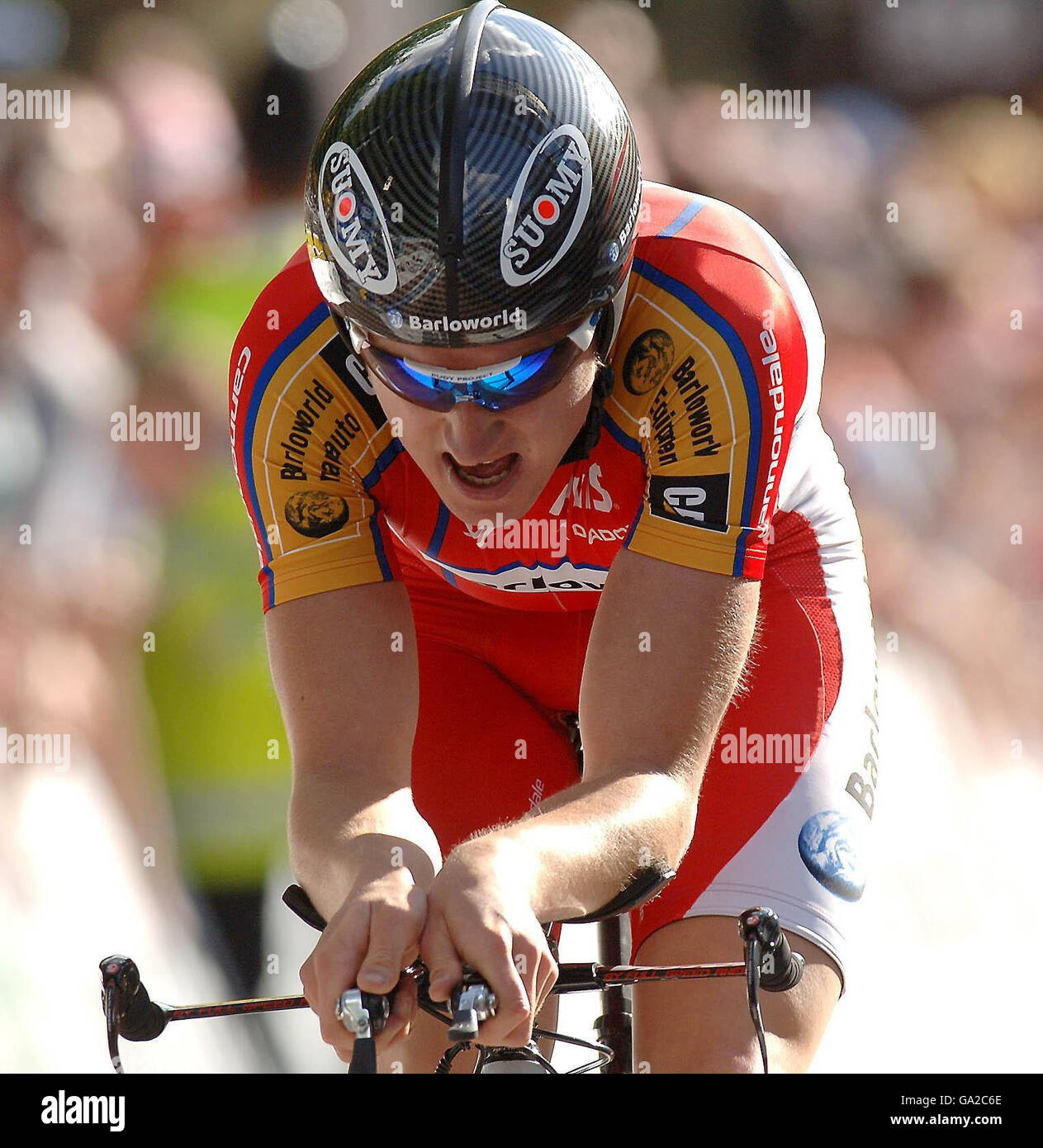 Cycling - Tour de France - Individual Time-Trial - London Stock Photo ...