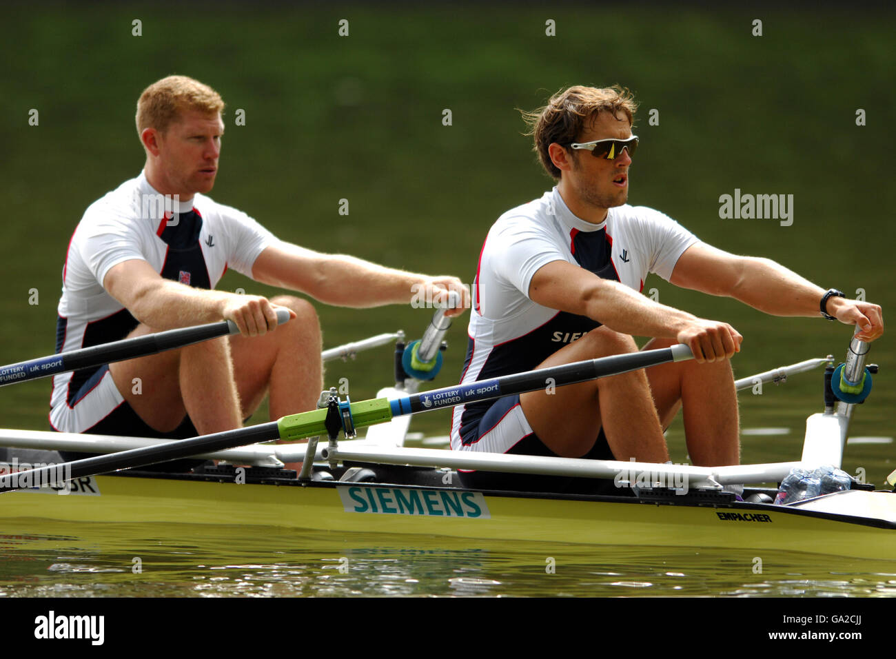 Rowing - 2007 World Cup - Bosbaan. Great Britain's Stephen Rowbotham ...