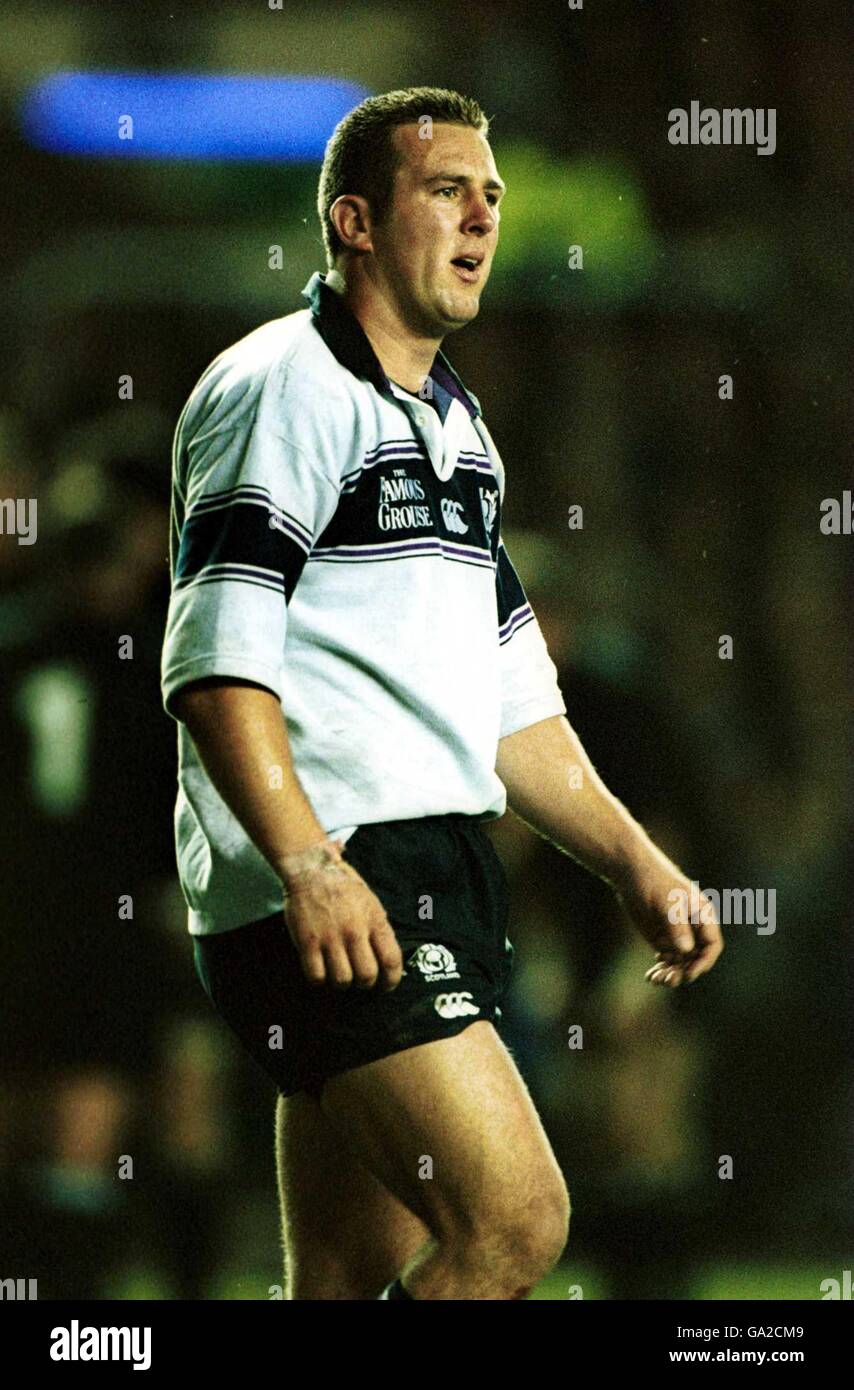 Scotland's Brendan Laney on his Scotland debut against New Zealand ...