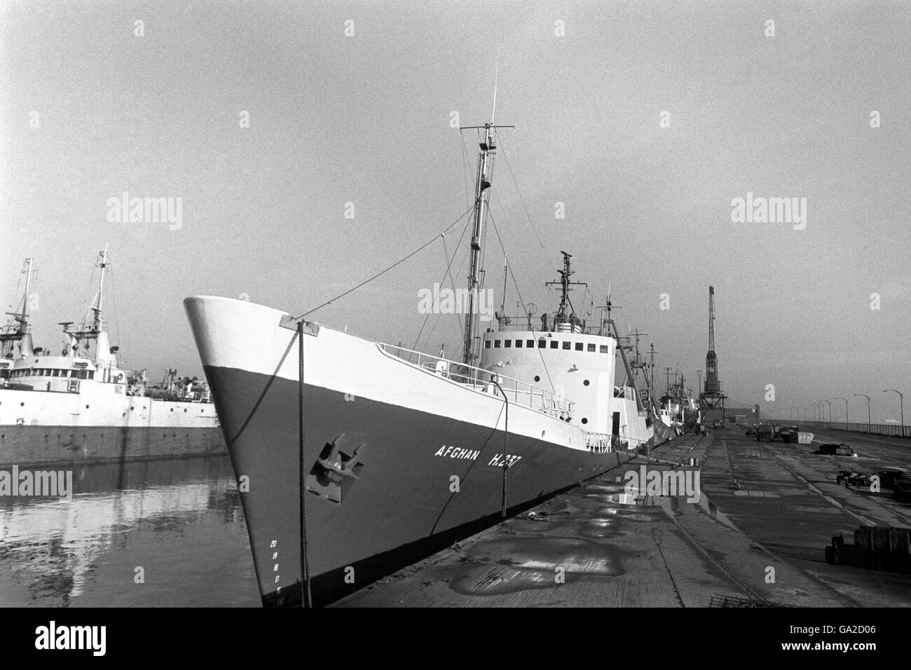 HULL'S FISHING FLEET. Hull trawler 'Afghan' Stock Photo - Alamy