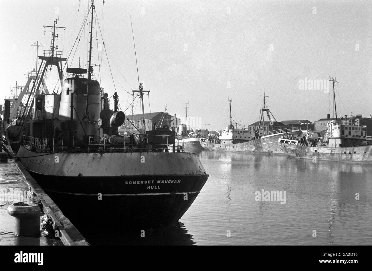 HULL'S FISHING FLEET Stock Photo - Alamy