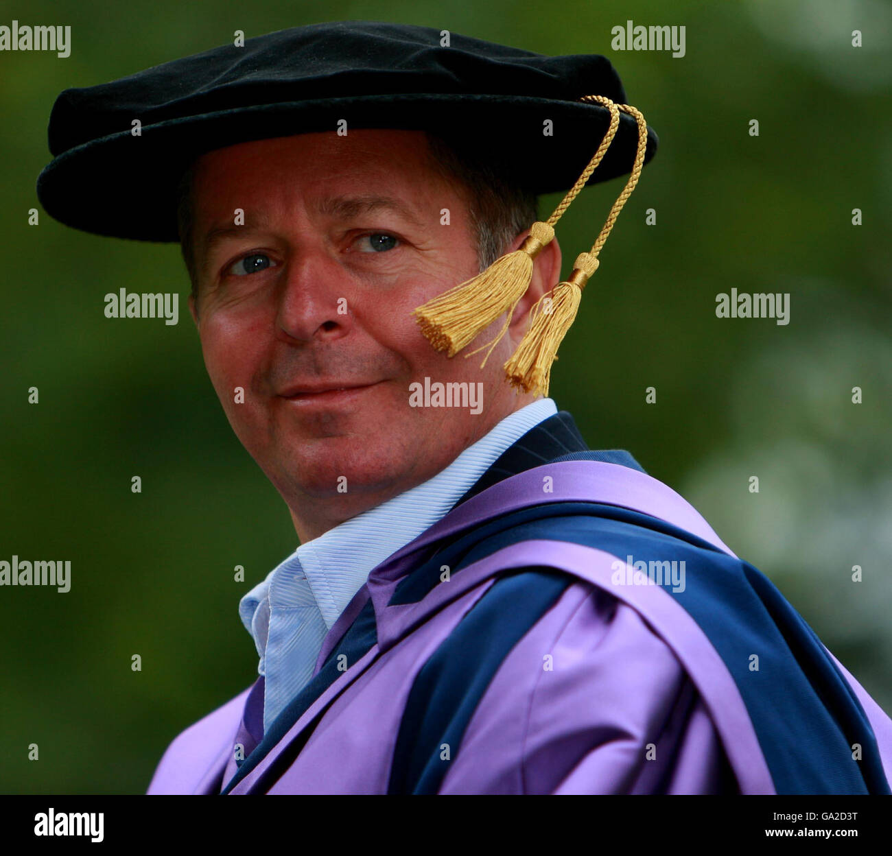 Former F1 Racing Driver and ITV motorsport pundit Martin Brundle ...