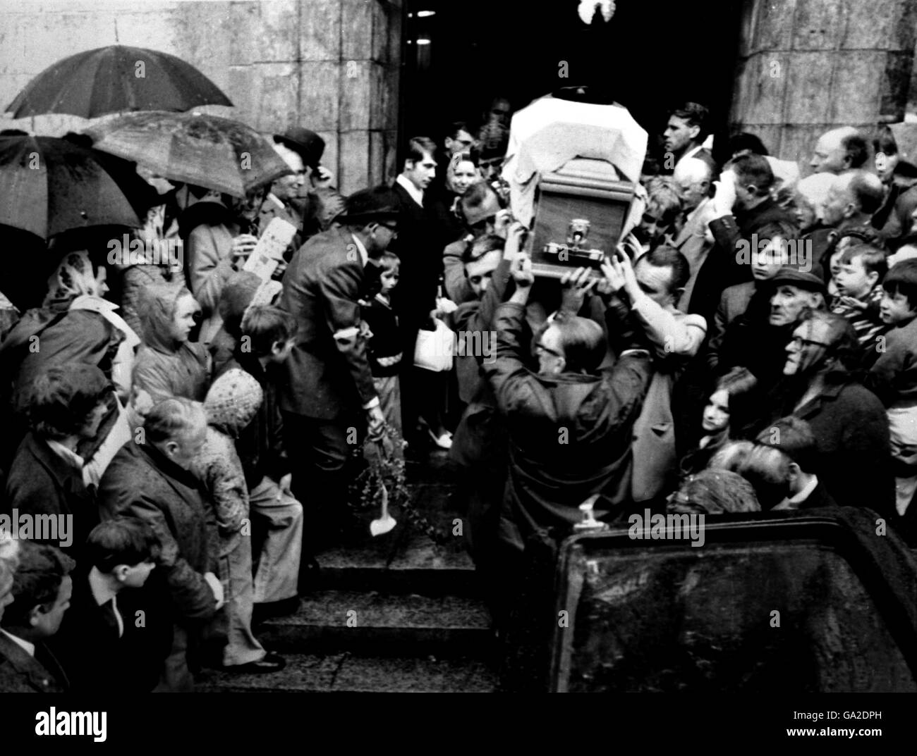 Michael Gaughan Hunger Strike Funeral Stock Photo - Alamy
