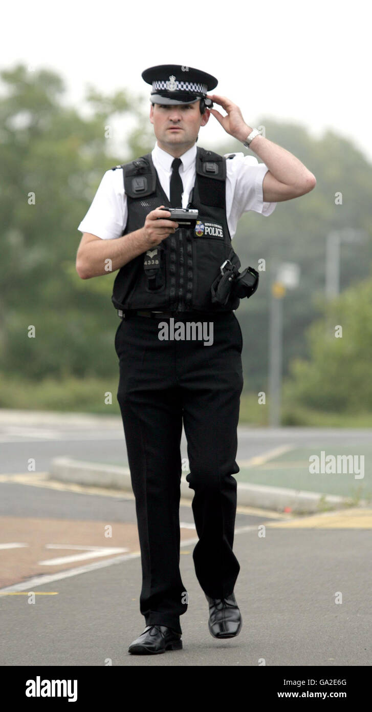Police head cameras Stock Photo - Alamy