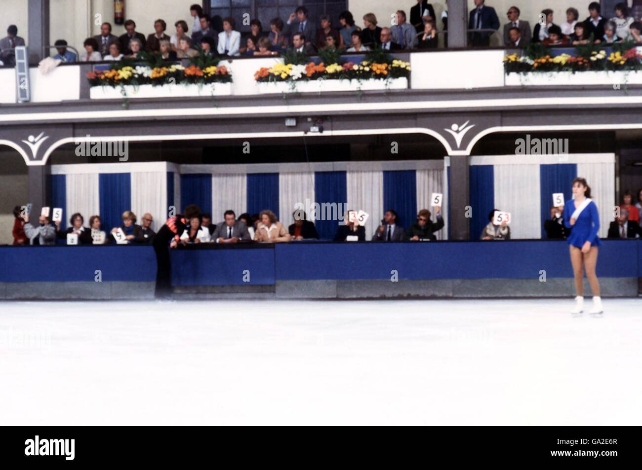 Judges score cards High Resolution Stock Photography and Images - Alamy