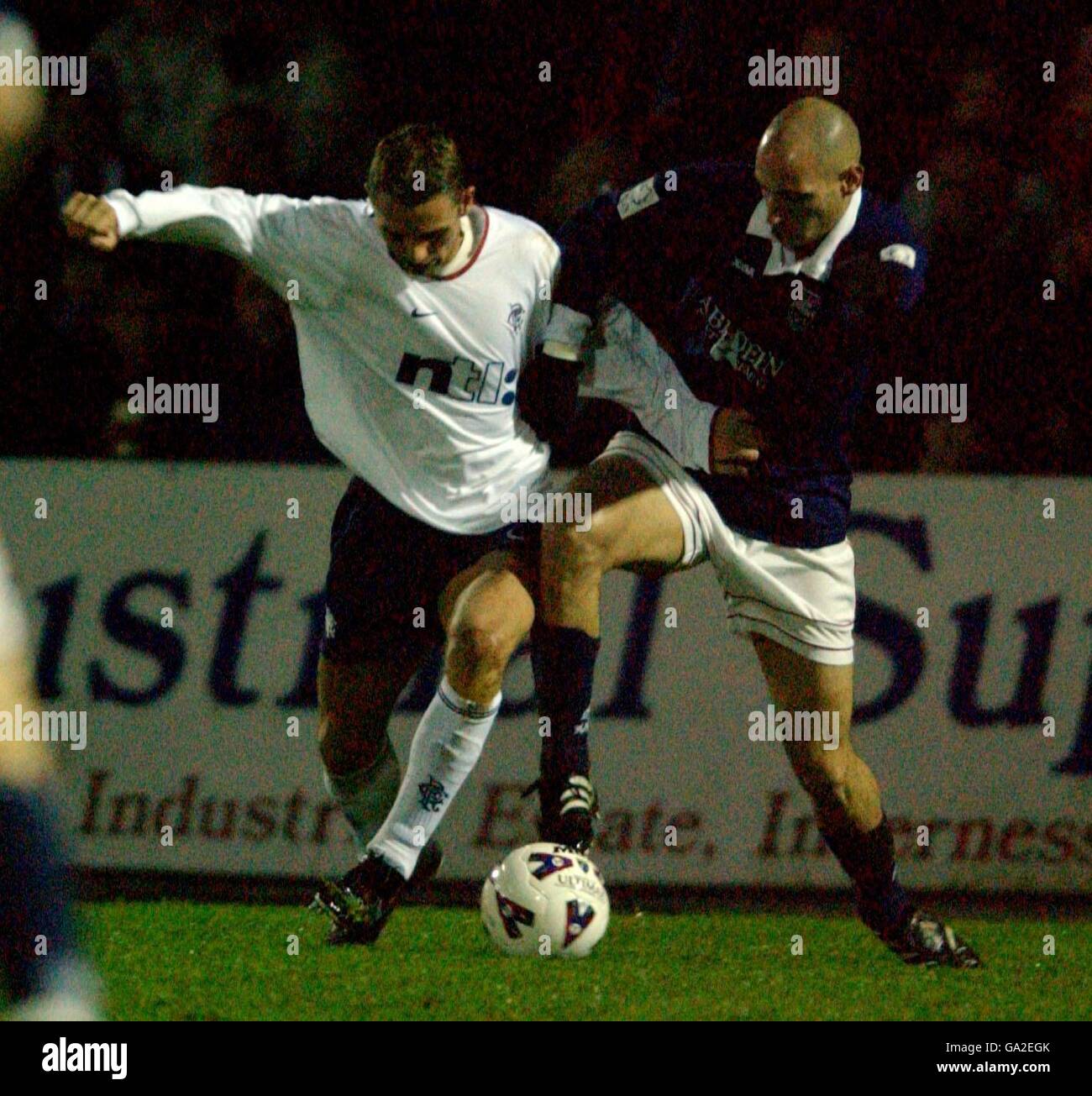 Scottish soccer cis insurance cup ross county v rangers hi-res stock ...