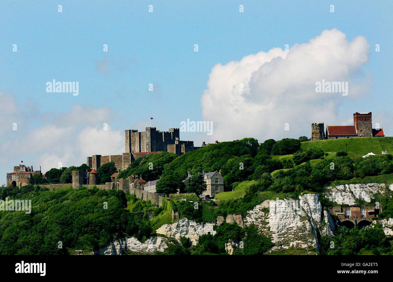 General view dover castle hi-res stock photography and images - Alamy