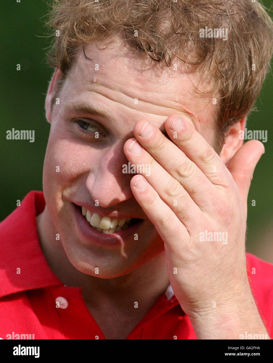Prince William competes in the Rundle Cup Polo match at Tidworth Polo ...