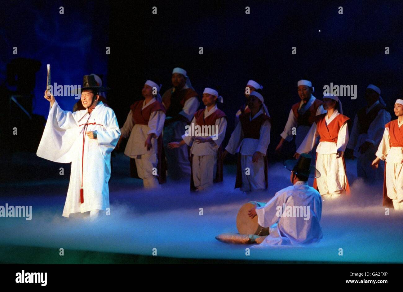The one man traditional Korean opera which have been known to last for ...