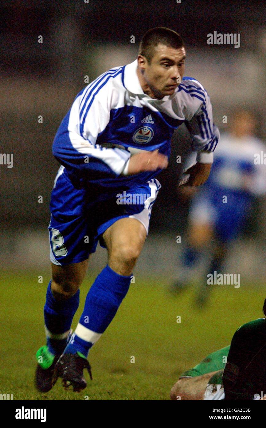 Soccer - Friendly - Yeovil Town v Skonto Riga Stock Photo - Alamy