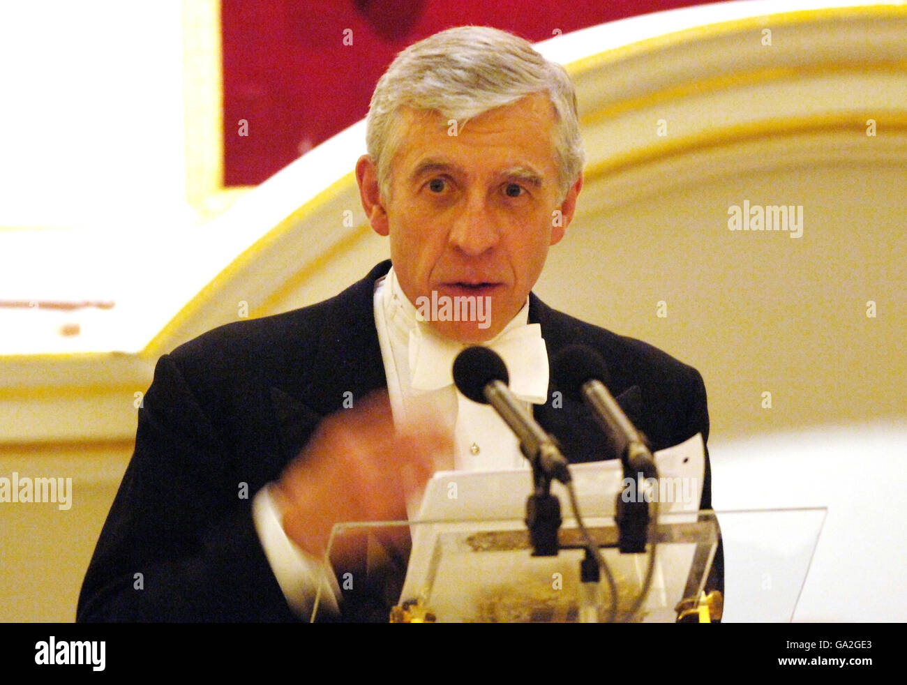 Lord High Chancellor and Secretary of State for Justice, Jack Straw ...