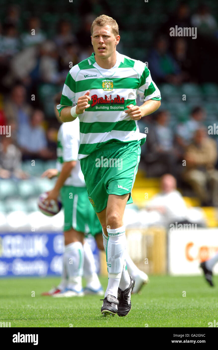 Soccer - Friendly - Yeovil Town v Portsmouth - Huish Park. Scott Guyett ...