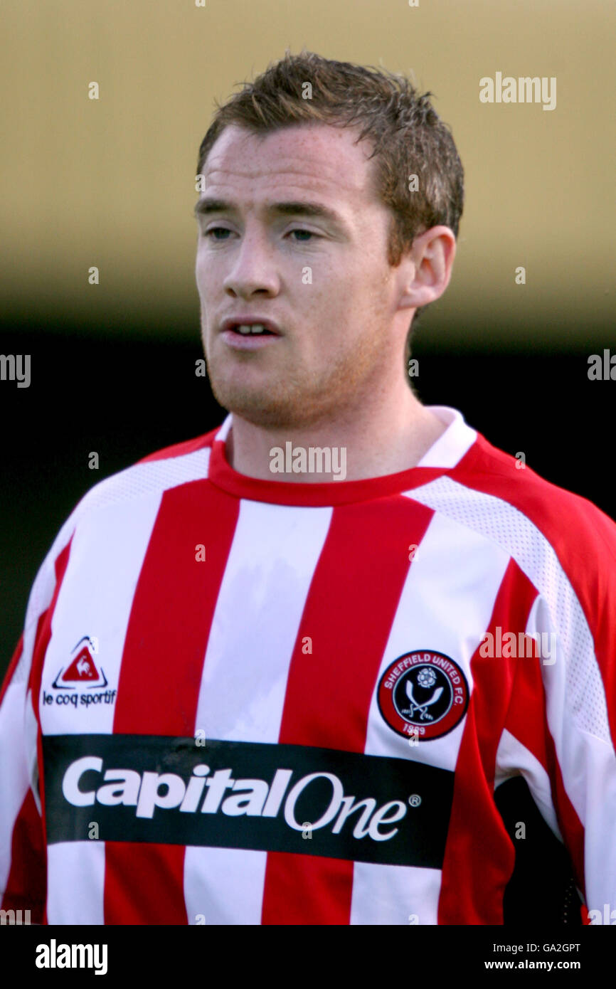 Soccer - Friendly - Worksop Town v Sheffield United - Sandy Lane ...
