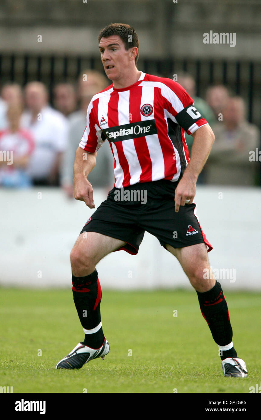 Soccer - Friendly - Worksop Town v Sheffield United - Sandy Lane ...