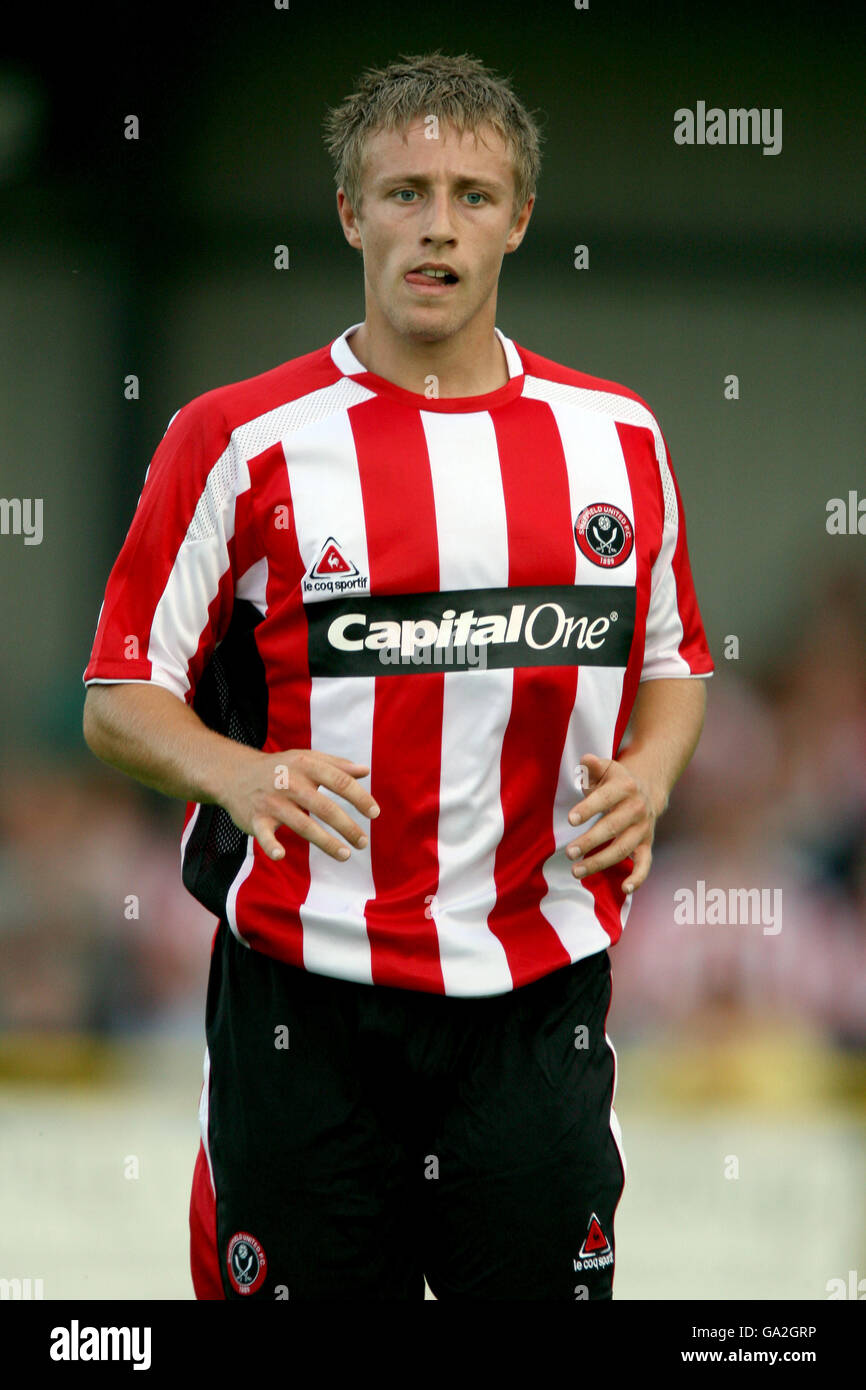 Soccer - Friendly - Worksop Town v Sheffield United - Sandy Lane ...