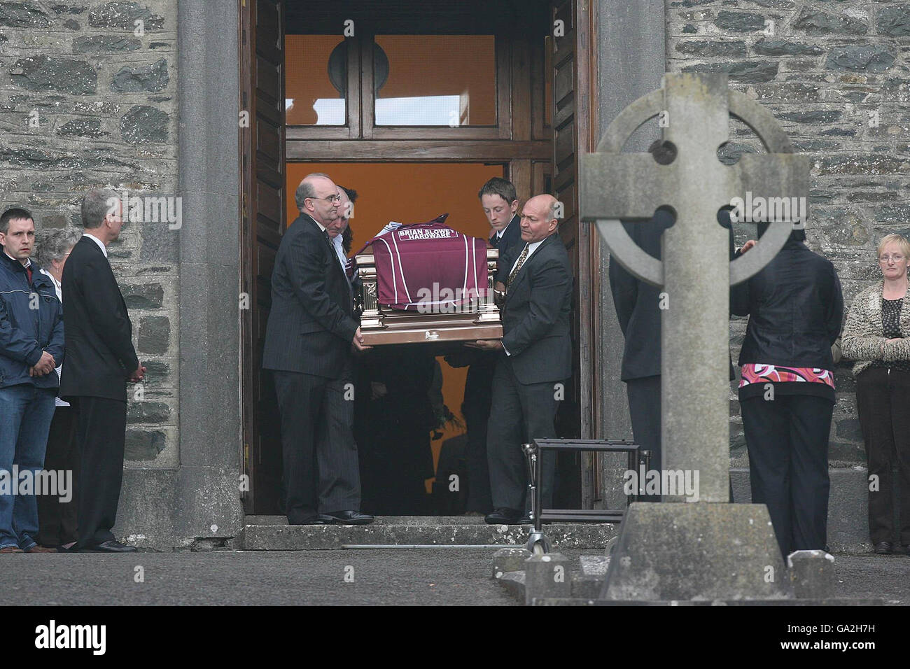 Funeral of Thomas Reilly Stock Photo - Alamy