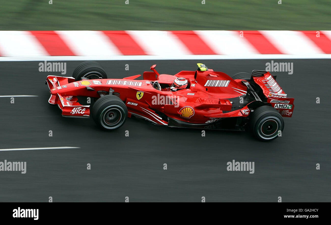 Kimi Raikkonen In Ferrari F2007 Hi-res Stock Photography, 59% OFF